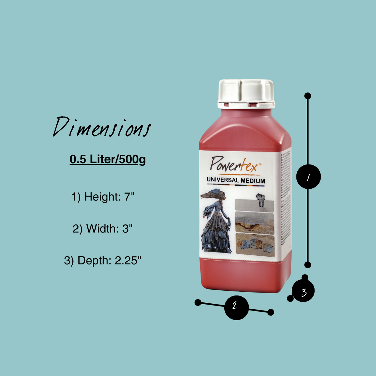 Powertex Universal Medium Red 500g – Powertex Products USA